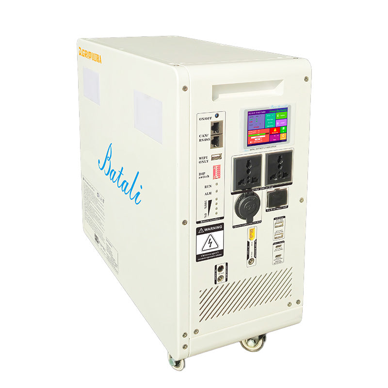 Batali BI-22S-F 2.56kWh LiFePO₄ Portable Energy Station – Supports Sol ...